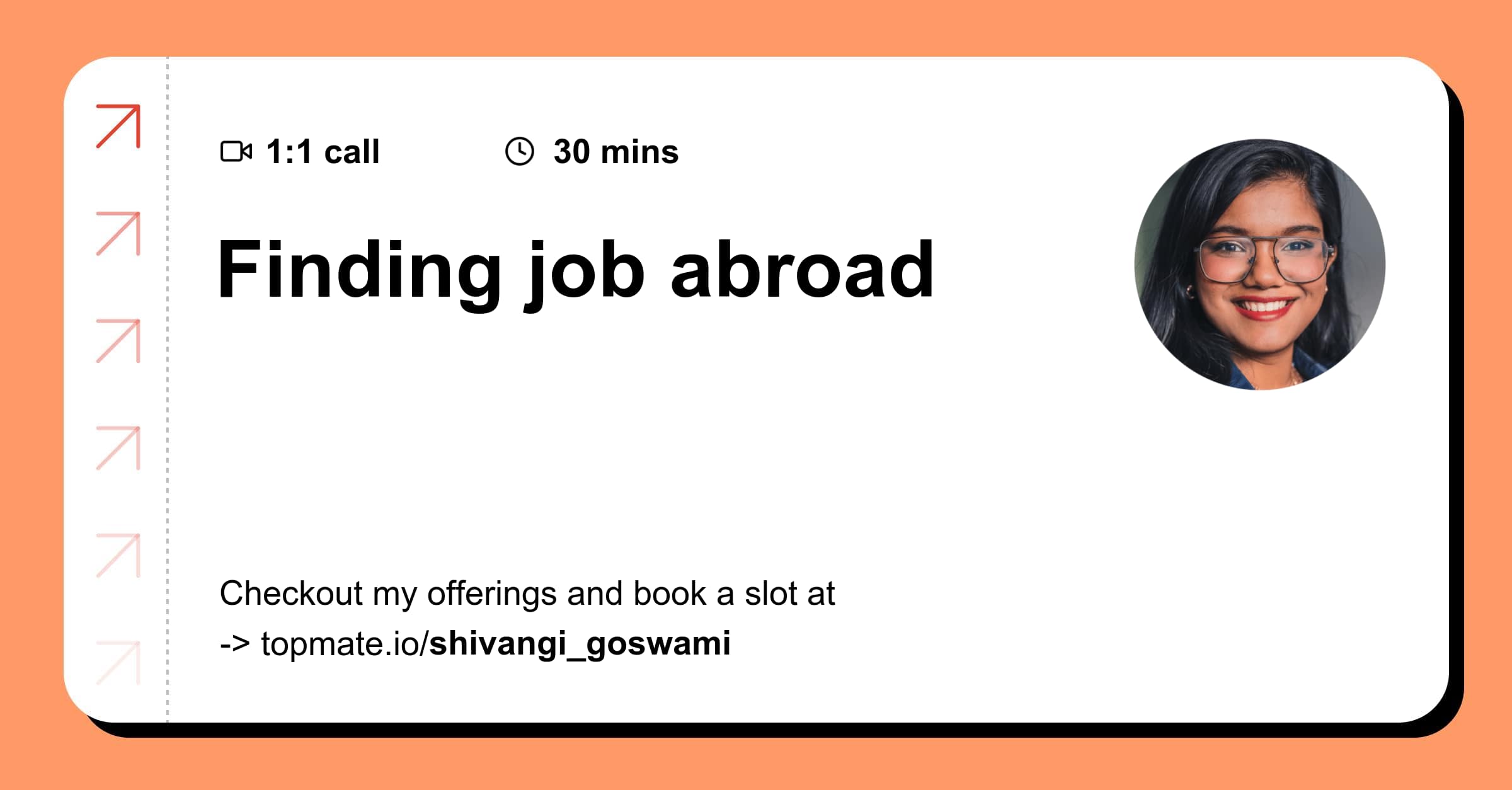 Finding job abroad with Shivangi GOSWAMI